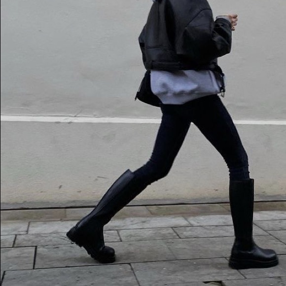 Zara | Shoes | Zara Rubberized Boots | Poshmark